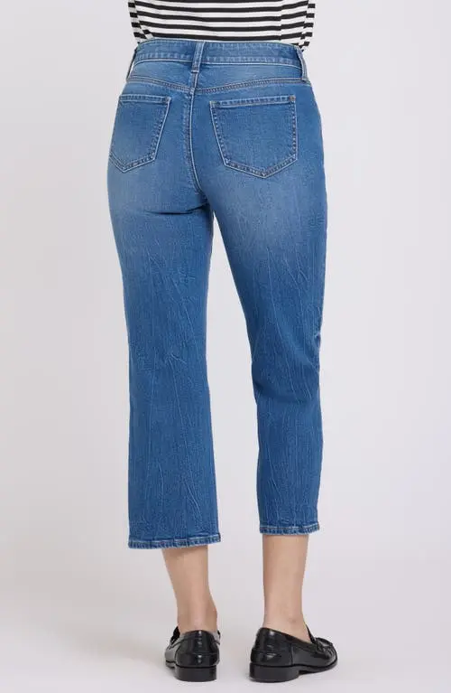 NYDJ Piper Crop Straight Leg Jeans - Wild River