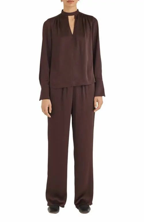 Rebecca Taylor Gianna Wide Leg Pant