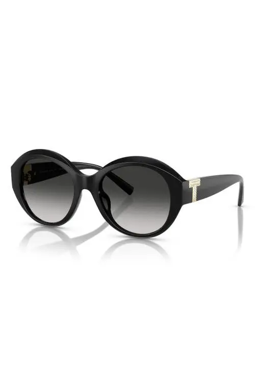 Tiffany & Co. 53mm Gradient Round Sunglasses