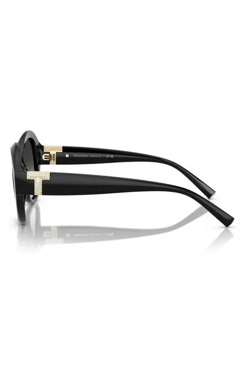 Tiffany & Co. 53mm Gradient Round Sunglasses