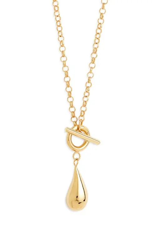 SOKO Maxi Dash Pendant Necklace - Gold