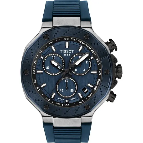 TISSOT T-race Chronograph Watch - Blue