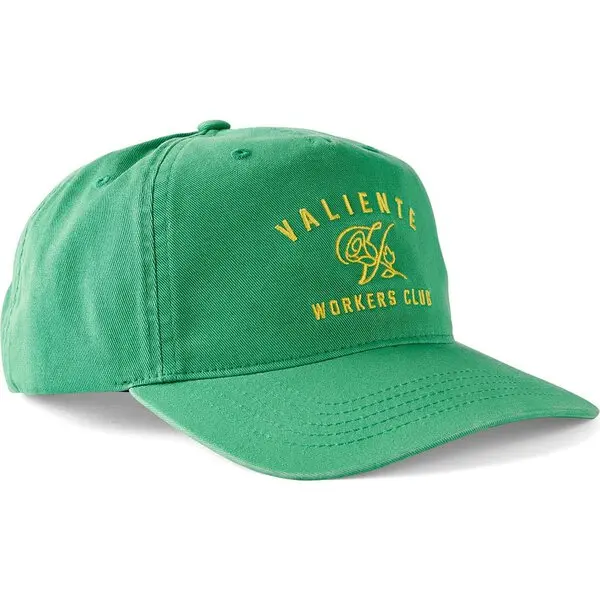 COTTON ON 5 Panel Cap - Green Valiente