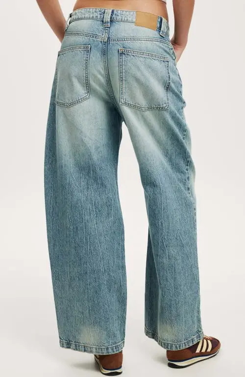 COTTON ON Low Super Baggy Jean - Canyon Blue