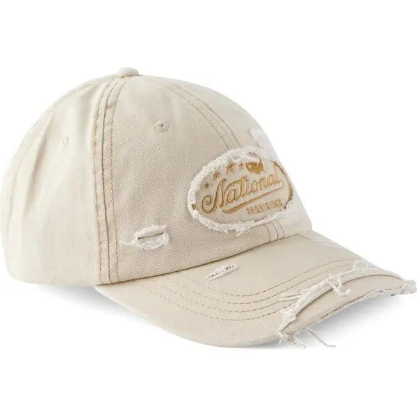 COTTON ON Vintage Baseball Cap - Bone National