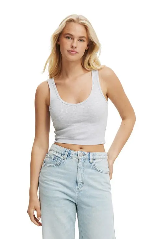 COTTON ON Bondi Tank - Grey Marle