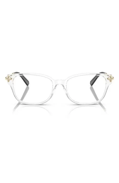 Tiffany & Co. 54mm Pillow Eyeglasses - Clear