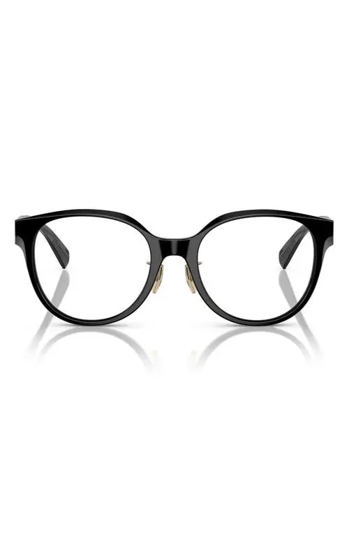 Tiffany & Co. 52mm Round Frame Eyeglasses - Black