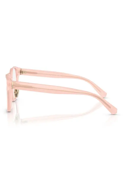Tiffany & Co. 52mm Round Frame Eyeglasses - Opal Pink