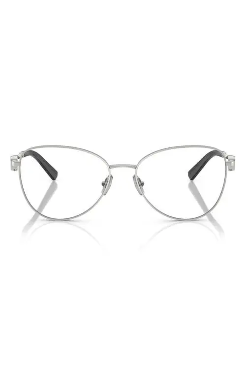 Tiffany & Co. 56mm Pilot Eyeglasses - Silver