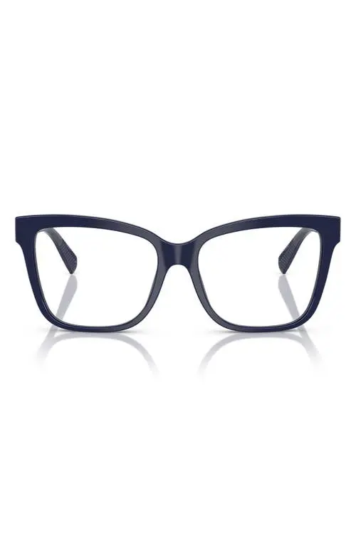 Tiffany & Co. 53mm Cat Eye Eyeglasses - Dark Blue