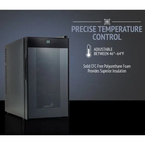 IVATION 8 Bottle Thermoelectric Wine Cooler