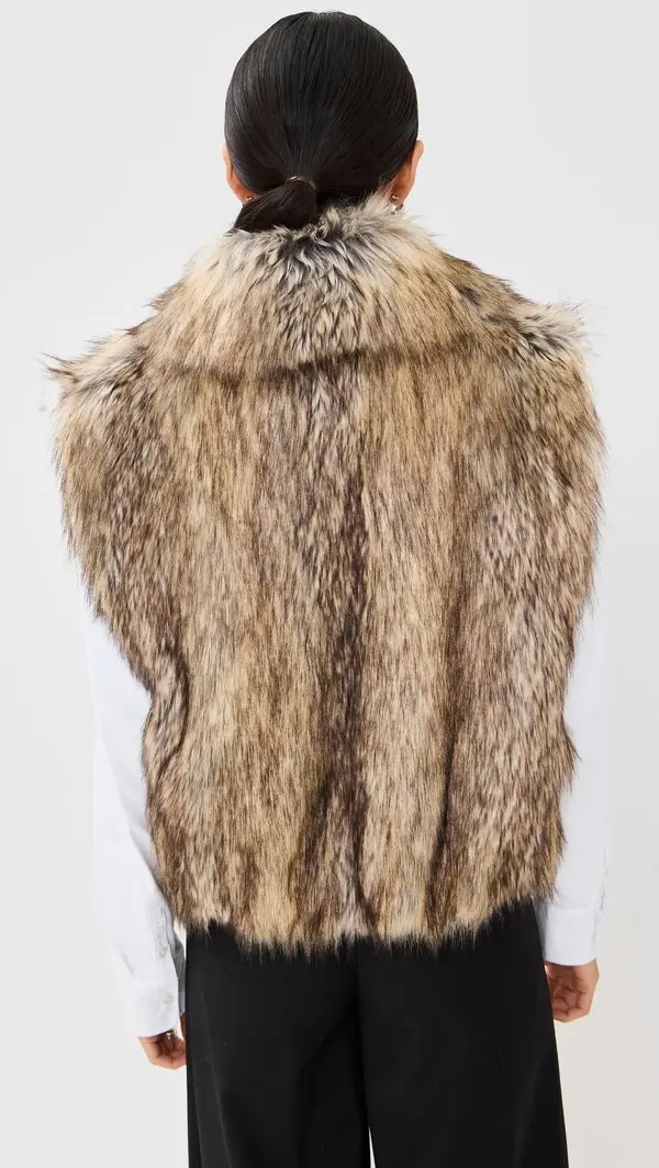 A.L.C. Naya Faux Fur Vest