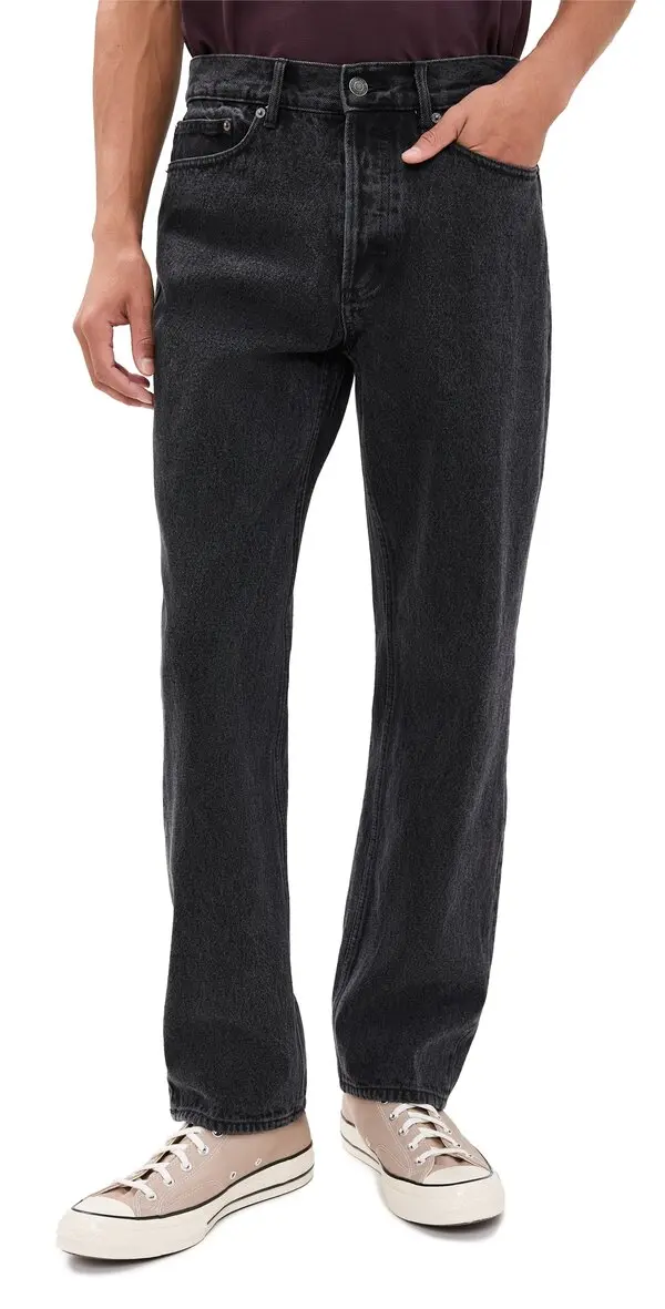 Obey Hardwork Denim Jeans - Faded Black