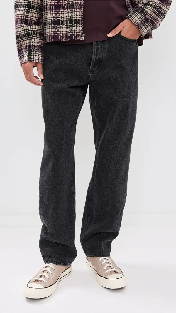 Obey Hardwork Denim Jeans - Faded Black
