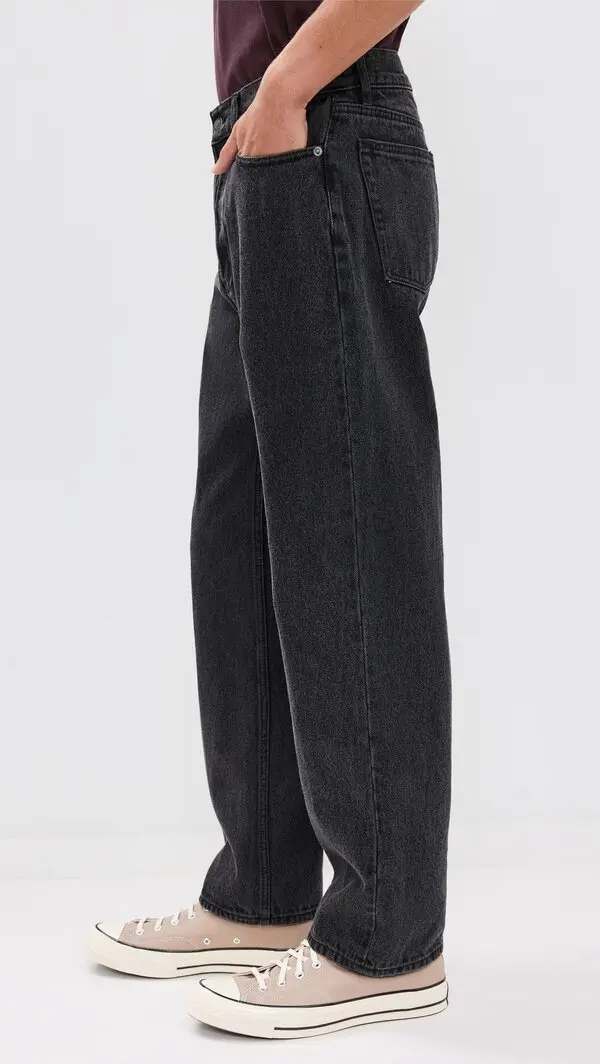 Obey Hardwork Denim Jeans - Faded Black