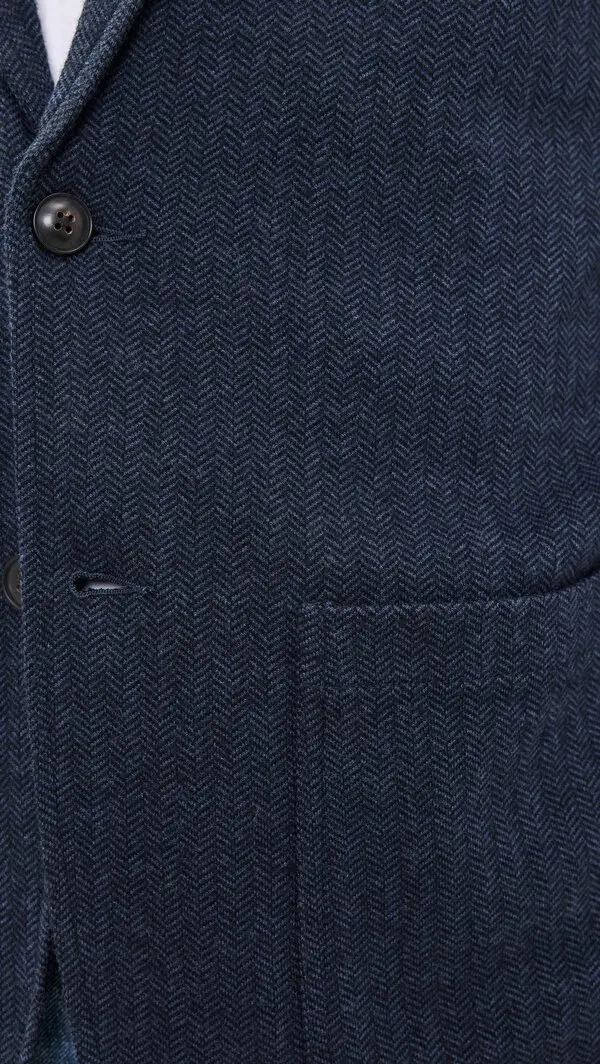 Faherty Brand Inlet Herringbone Blazer