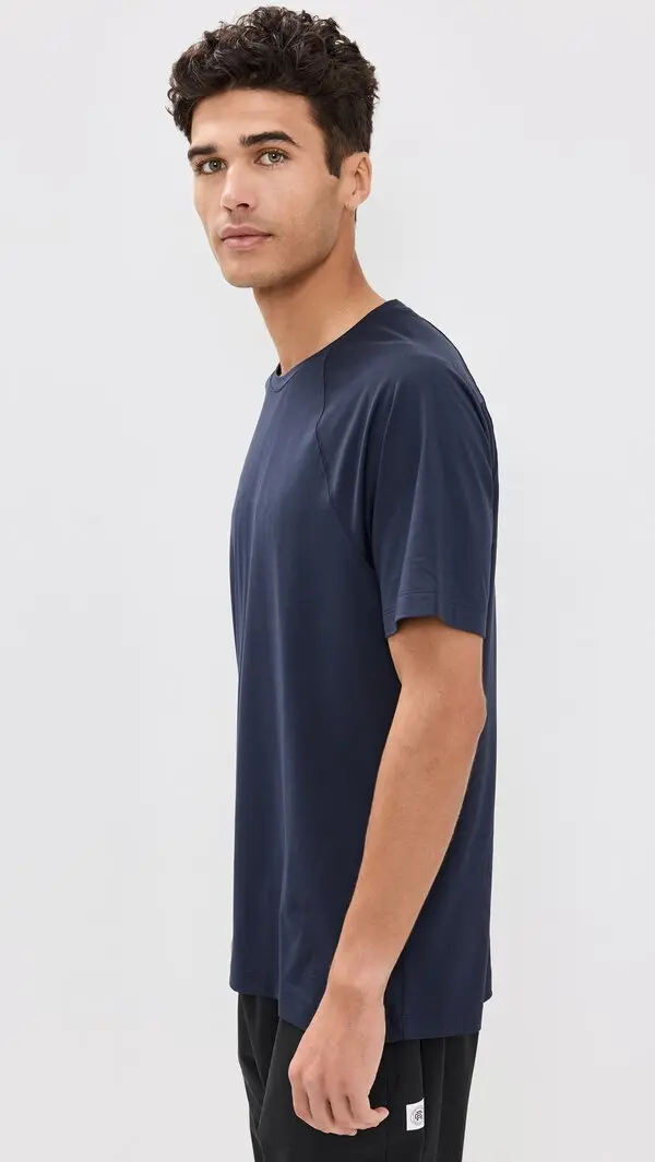 RHONE Reign Short Sleeve T-shirt - True Navy