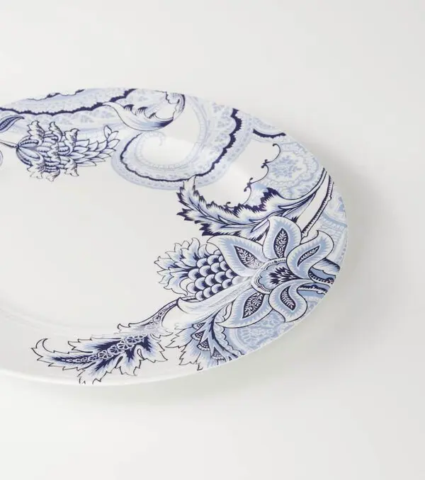 Etro Bloom Set Of 2 Porcelain Charger Plates