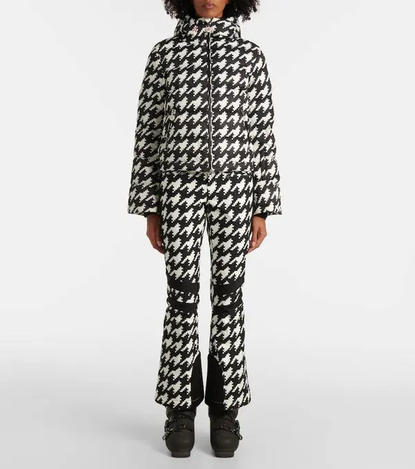 Perfect Moment Polar Flare Houndstooth Ski Jacket