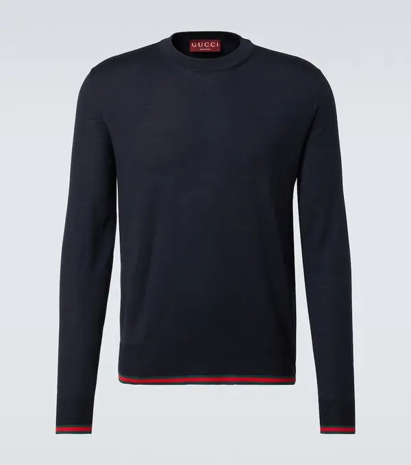 Gucci Web Wool Sweater