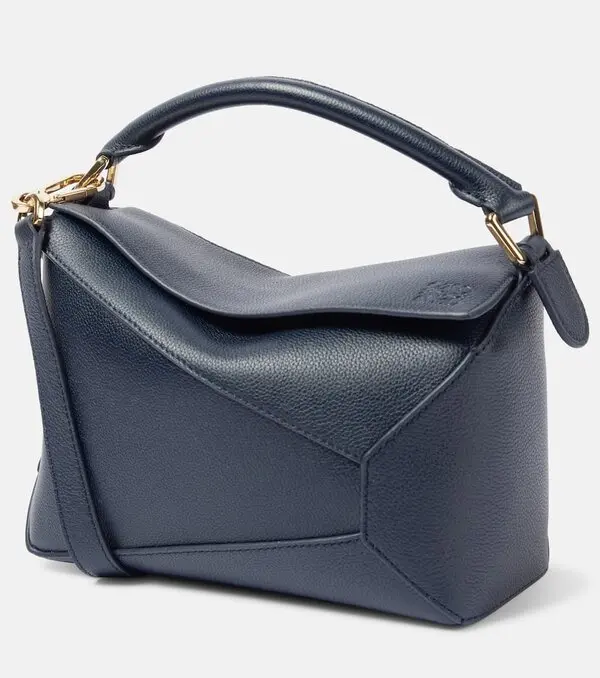 Loewe Puzzle Edge Small Leather Tote Bag