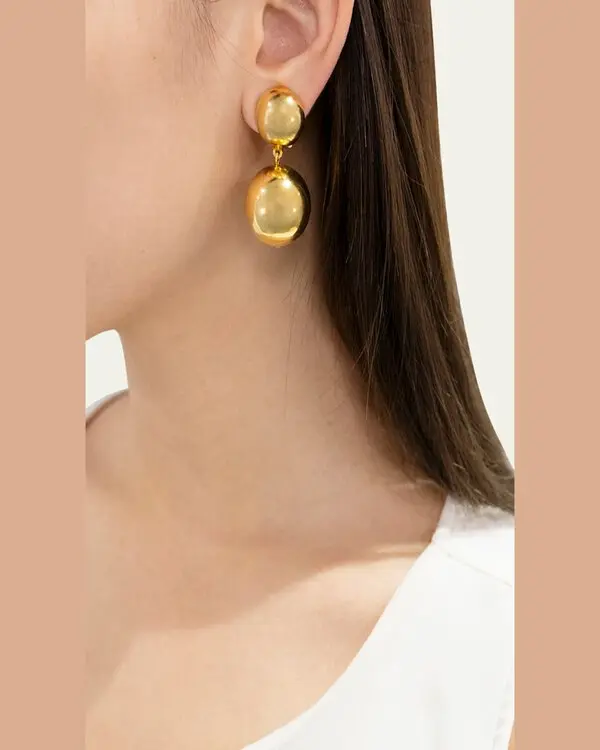 BEN-AMUN Plated Clip-on Earrings
