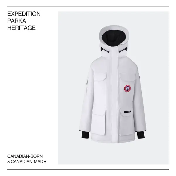 Canada Goose Expedition Parka Heritage - Northstar White