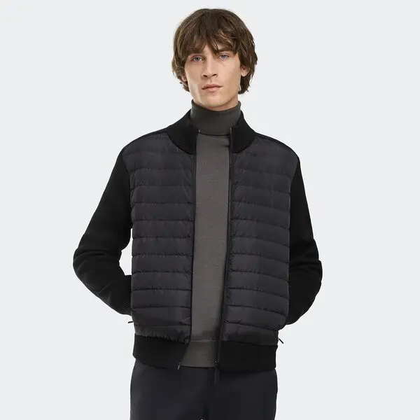 Canada Goose Hybridge Knit Jacket - Black