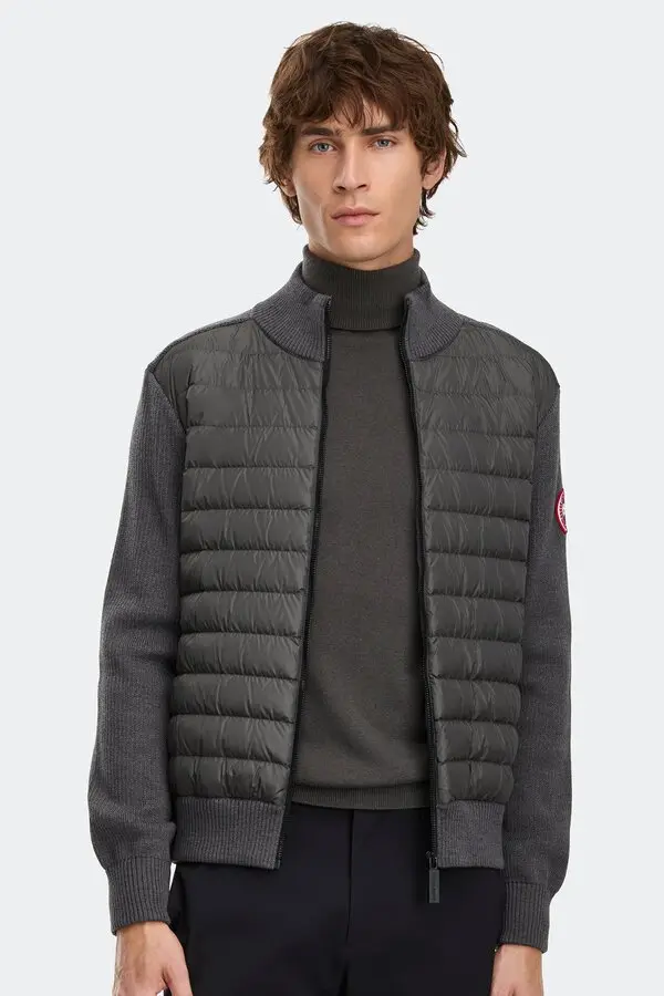 Canada Goose Hybridge Knit Jacket - Iron Grey