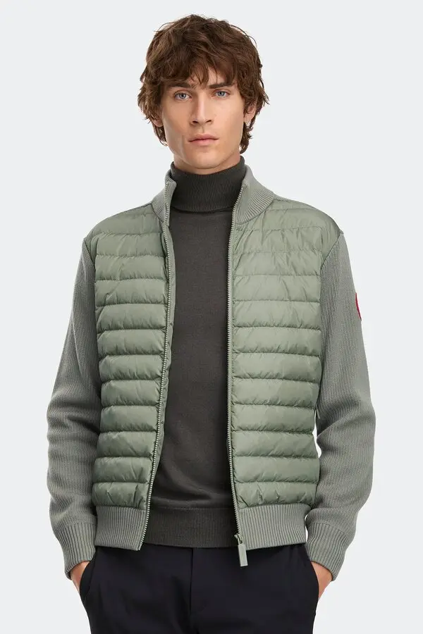 Canada Goose Hybridge Knit Jacket - Sagebrush