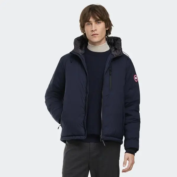 Canada Goose Lodge Windproof Hoodie - Atlantic Navy