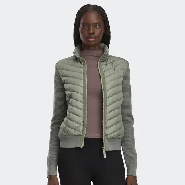 Canada Goose Hybridge Knit Jacket - Sagebrush