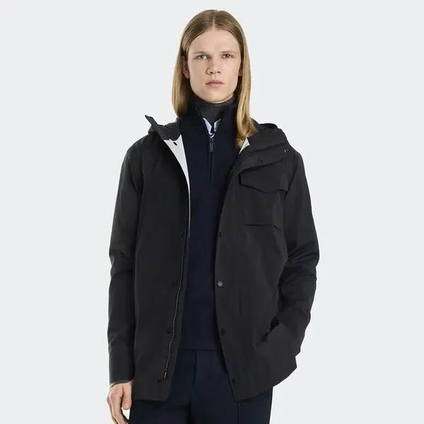Canada Goose Nanaimo Rain Jacket - Black