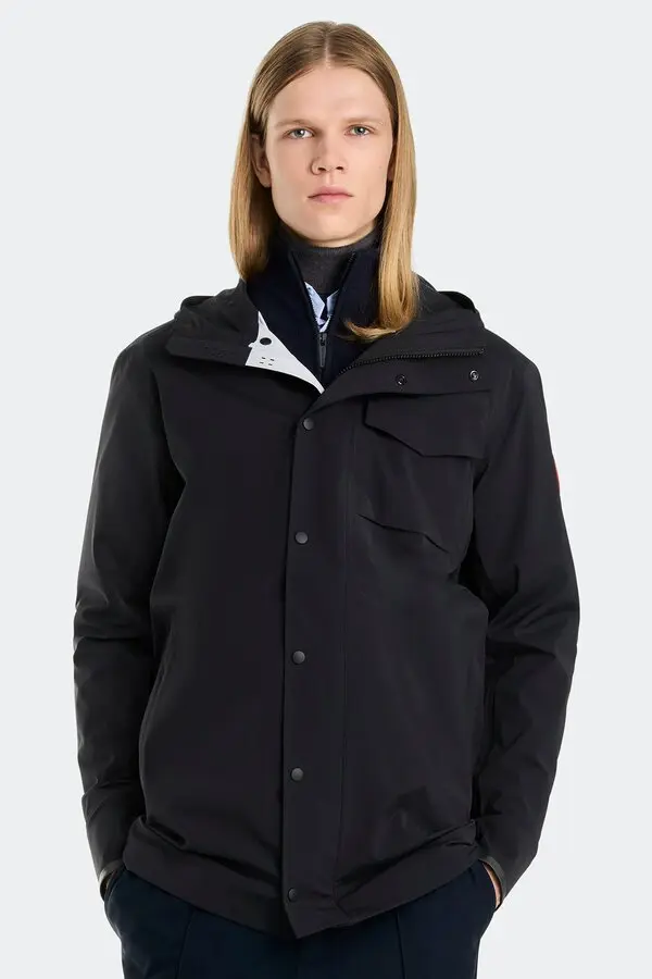Canada Goose Nanaimo Rain Jacket - Black
