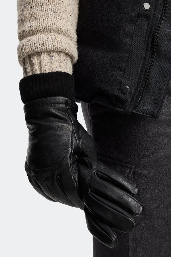 Canada Goose Workman Leather Glove - Black