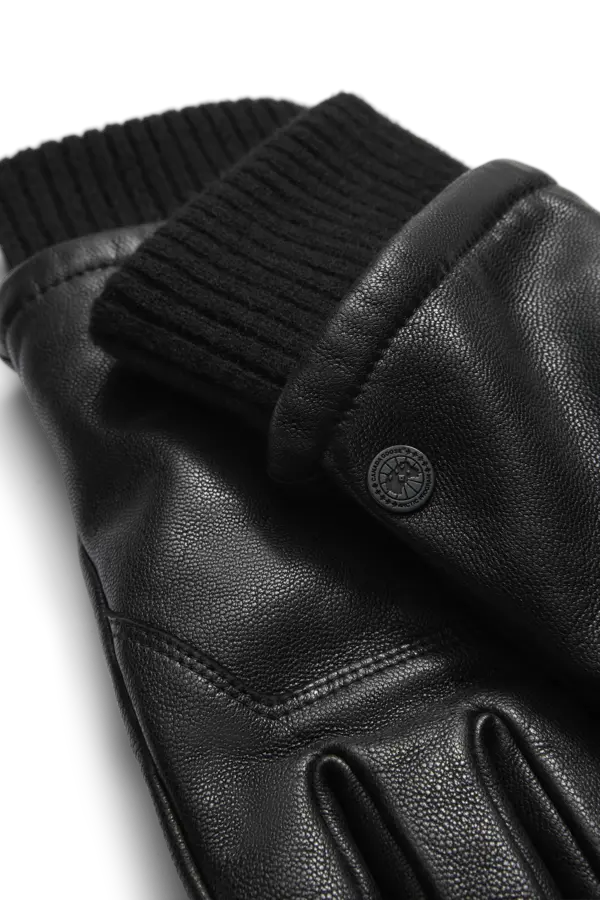 Canada Goose Workman Leather Glove - Black
