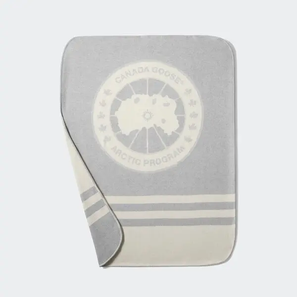 Canada Goose Cashmere Throw - Stone Heather/ Linen