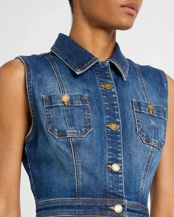 Ramy Brook Katalina Denim Mini Dress