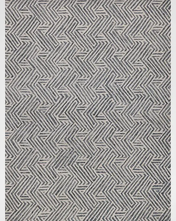 EXQUISITE RUGS Naturals Hand Tufted Rug - Charcoal