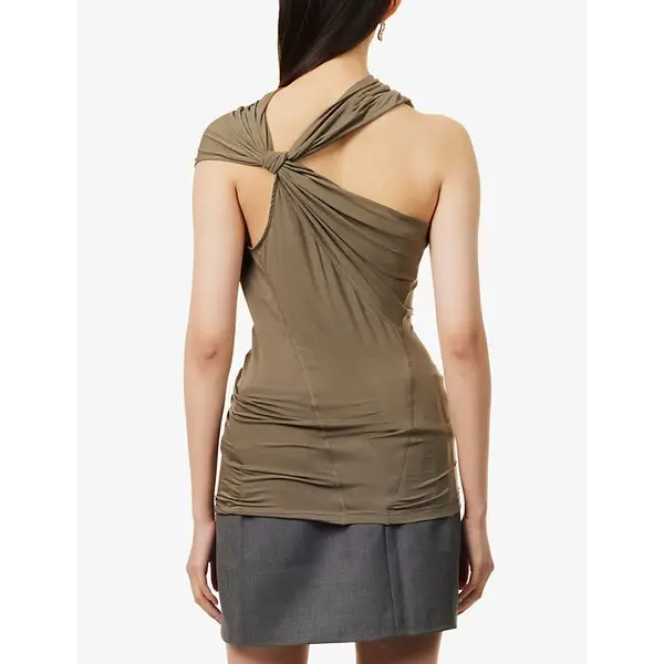 Helmut Lang Wind Ruched Top