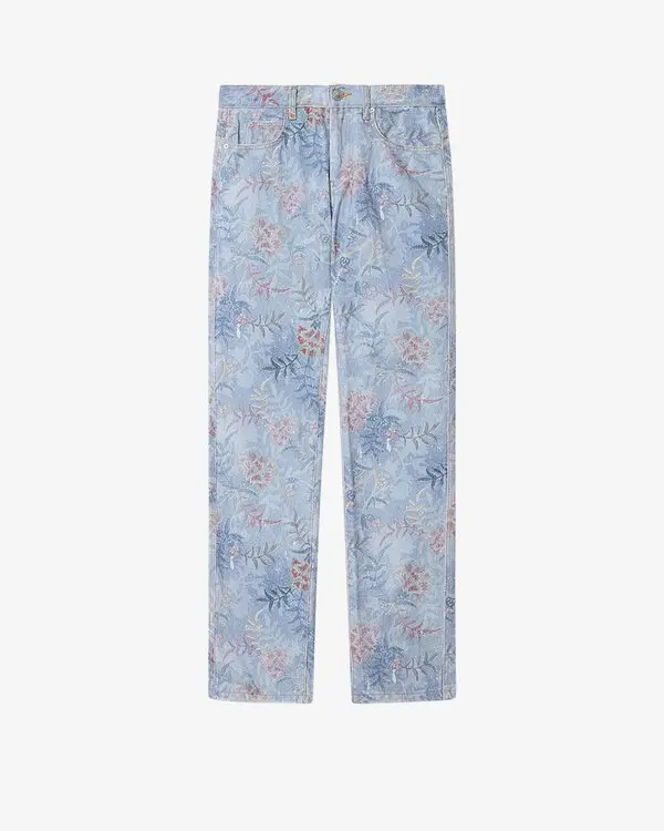 Isabel Marant Étoile Lewys Corduroy Pants - Blue