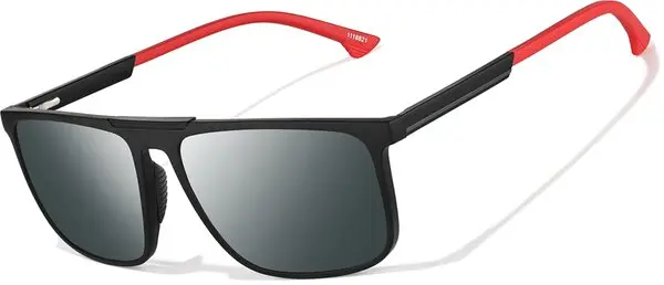 Zenni Zunnies Rectangle Rx Sunglasses Plastic Full Rim Frame 1118821