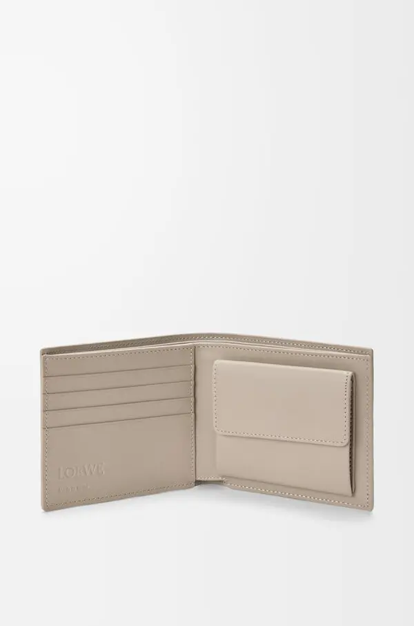 Loewe Puzzle Bifold Coin Wallet In Classic Leather Skin - Corda