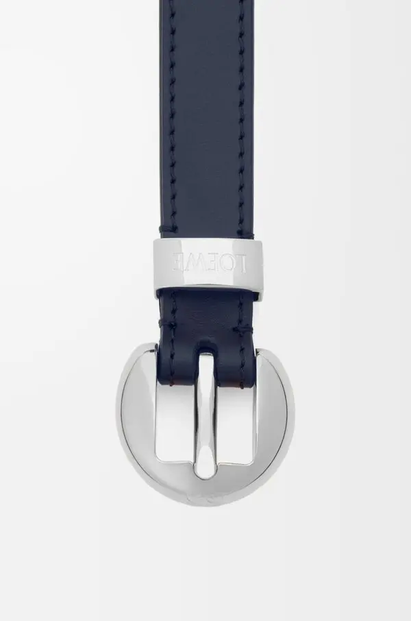 Loewe Pebble Belt - Deep Navy/palladium