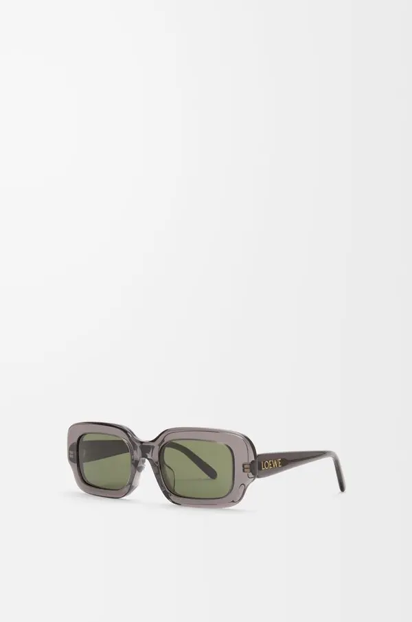 Loewe Rectangular Slim Sunglasses - Grey