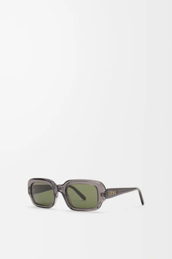 Loewe Rectangular Slim Sunglasses - Grey