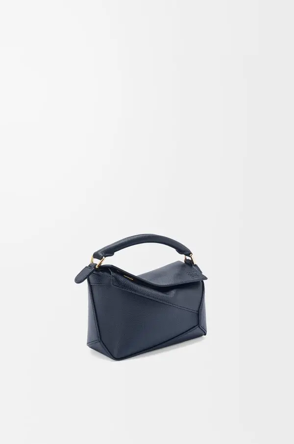 Loewe Mini Puzzle Edge Bag - Deep Navy