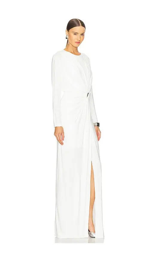 Simkhai Maisie Long Sleeve Dress - Ivory