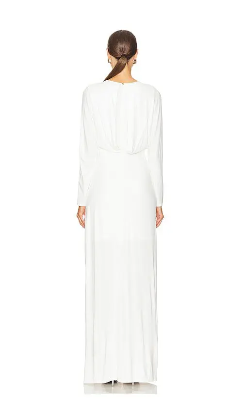 Simkhai Maisie Long Sleeve Dress - Ivory